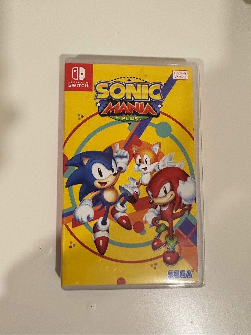 Sonic Mania Nintendo Switch game, Video Gaming, Video Games, Nintendo ...