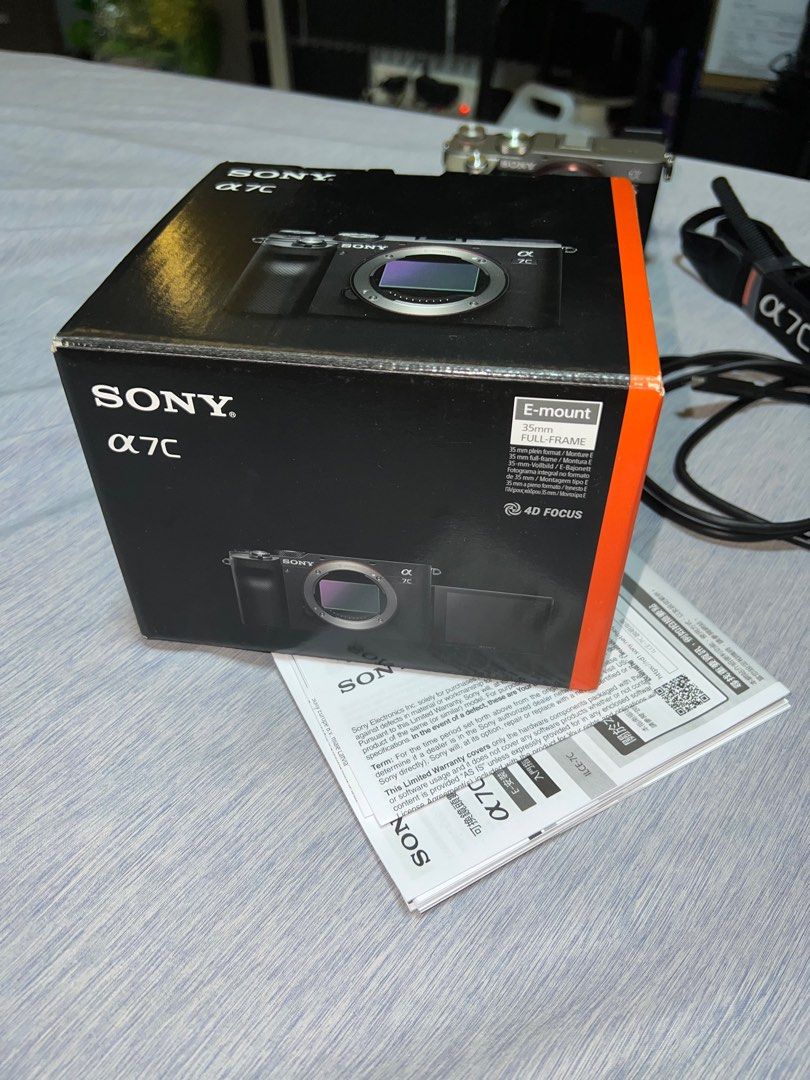 Sony A7C (Body) with SmallRig Cage, Photography, Cameras on Carousell