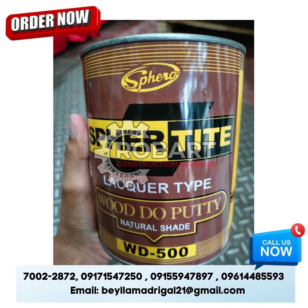 Sphertite Wood Do Putty (Lacquer Type), Commercial & Industrial ...
