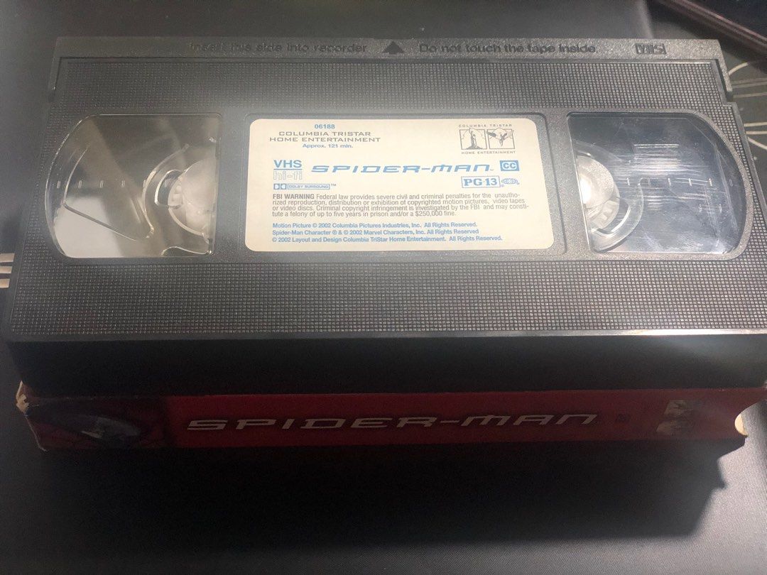 Spiderman VHS, Hobbies & Toys, Memorabilia & Collectibles, Vintage ...