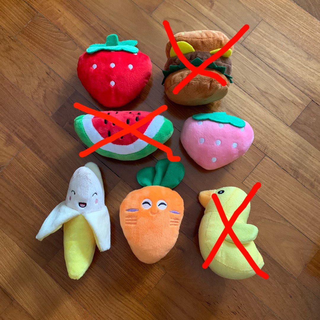 Squeaky Plush Toys, Babies & Kids, Infant Playtime on Carousell