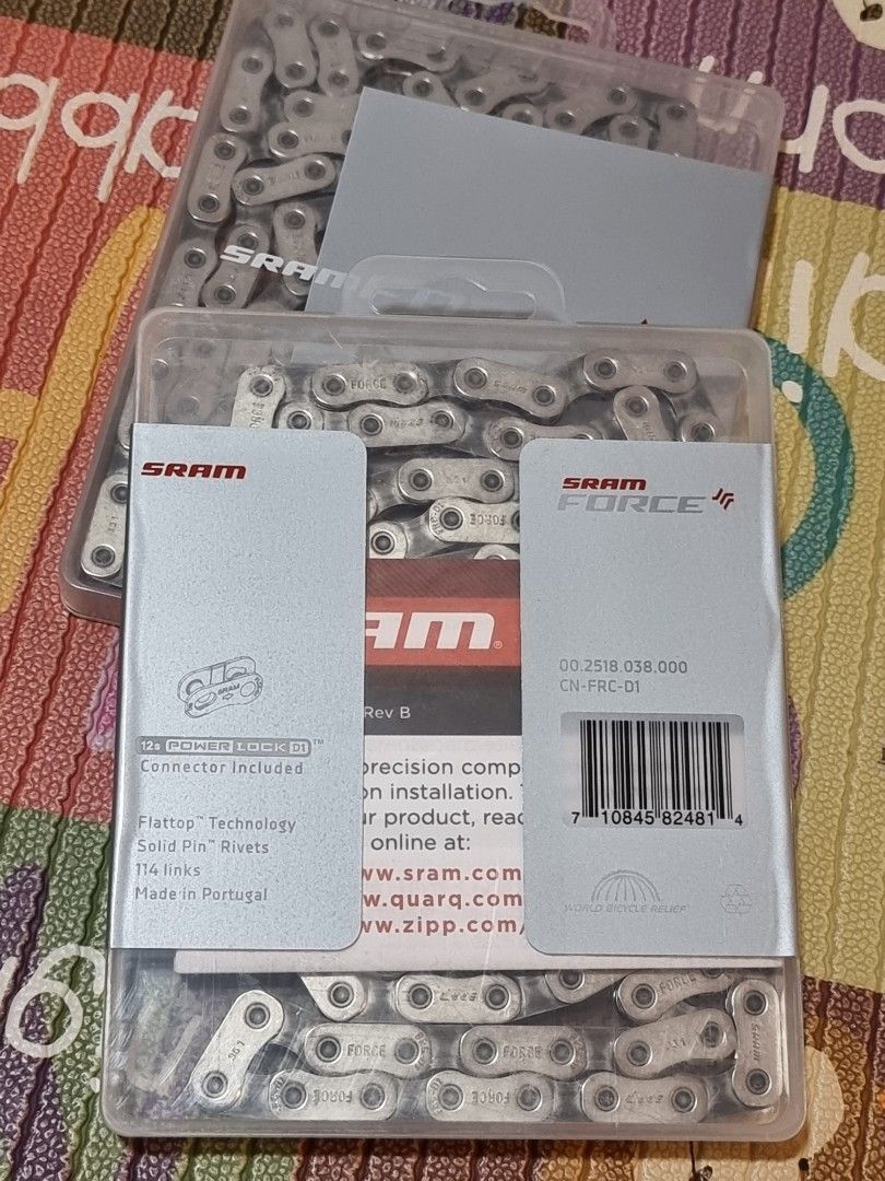 SRAM Force AXS Chain 12 Speed (114 Links), Sports Equipment, Bicycles ...