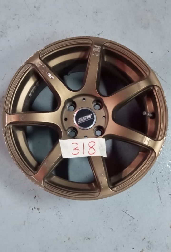 SSW Rim Set, Car Accessories, Tyres & Rims on Carousell