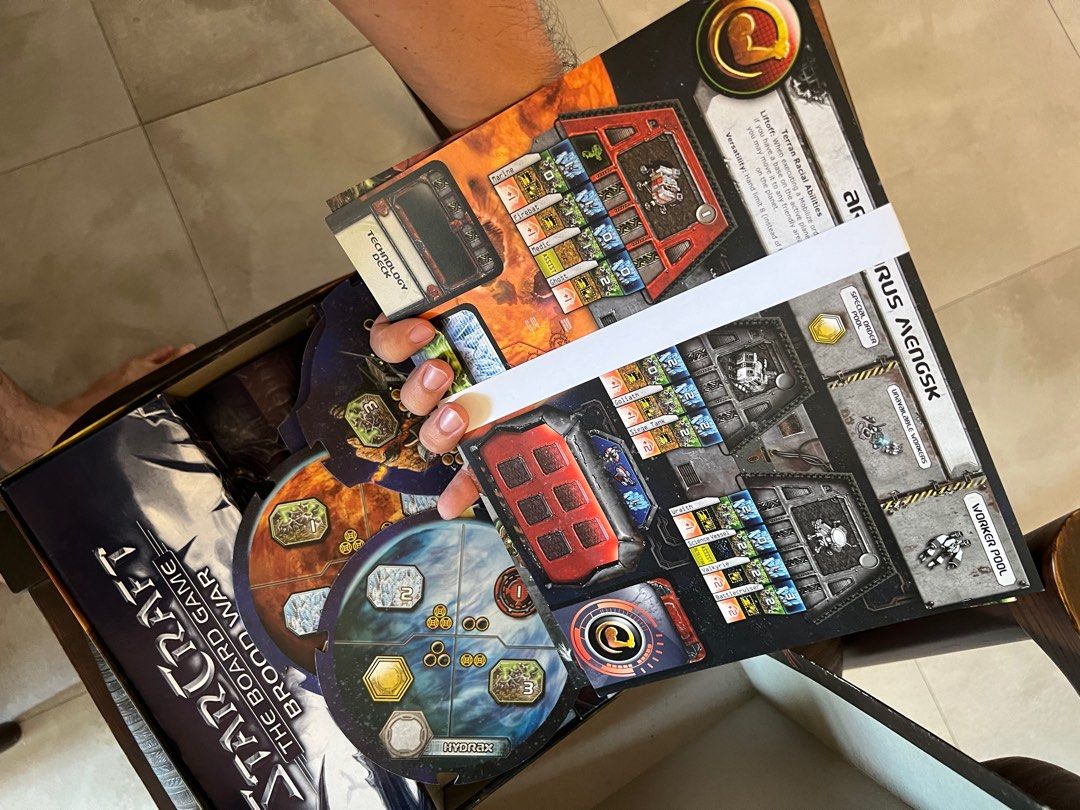 Starcraft Brood War Board Game, Hobbies & Toys, Toys & Games on Carousell