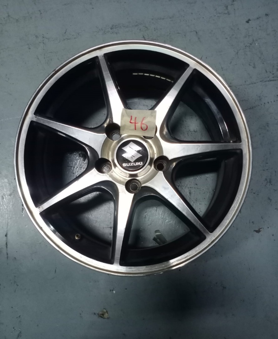 Suzuki Rim Set, Car Accessories, Tyres & Rims on Carousell