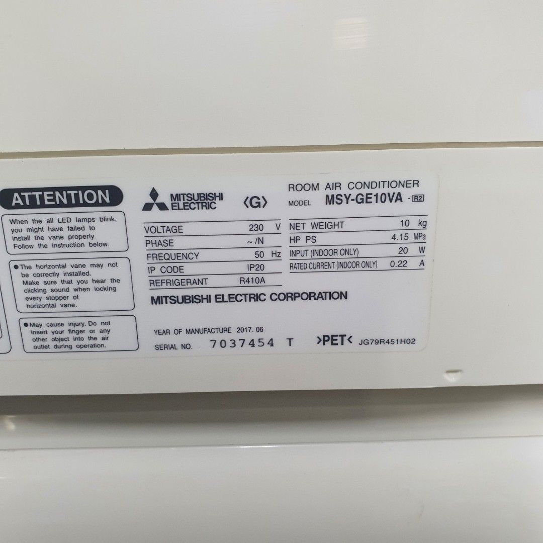 System 1/2/3/4 Mitsubishi starmex 9K,12K,18K,24K BTU for commercial and ...