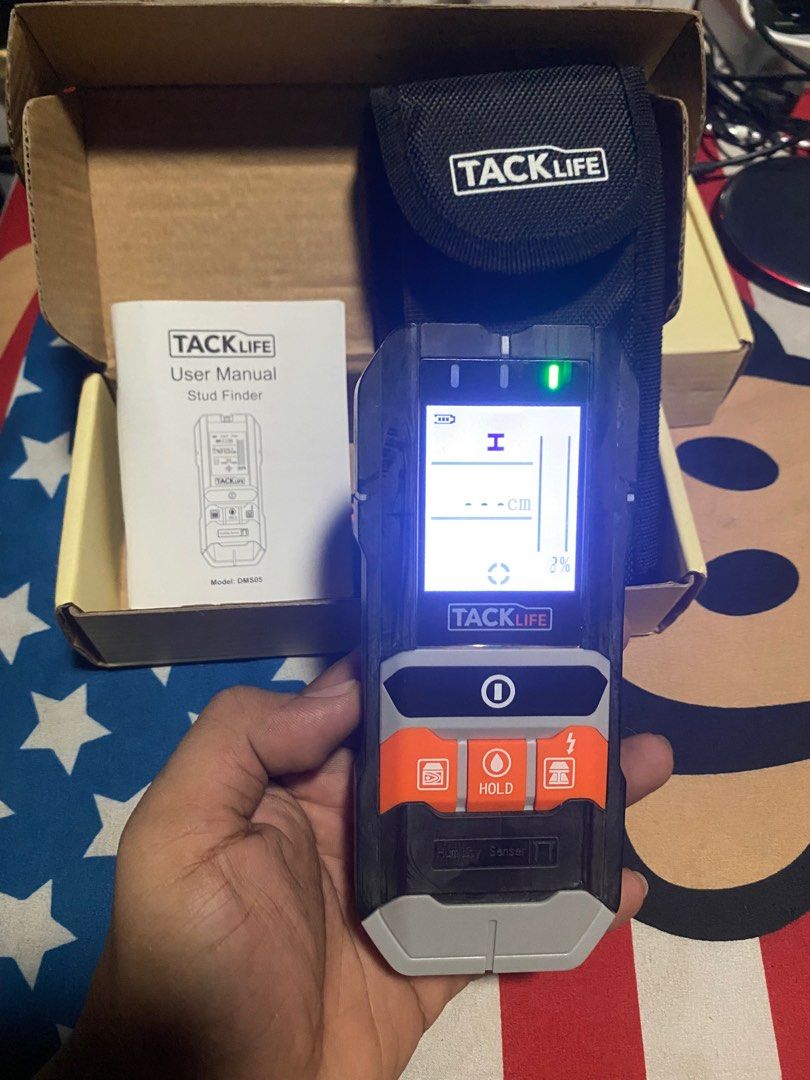 Tack life- test measure & inspect stud finder. Model DMS05, Furniture ...