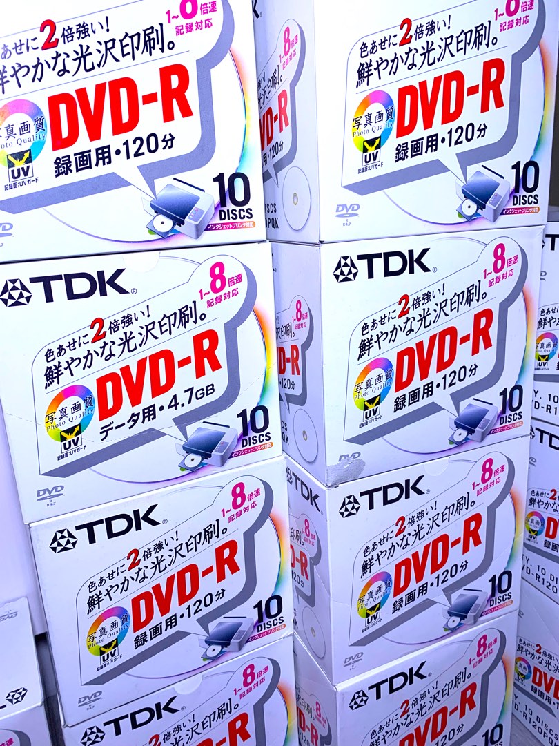 TDK Printable DVD-R, 電腦＆科技, 打印機及影印機 - Carousell