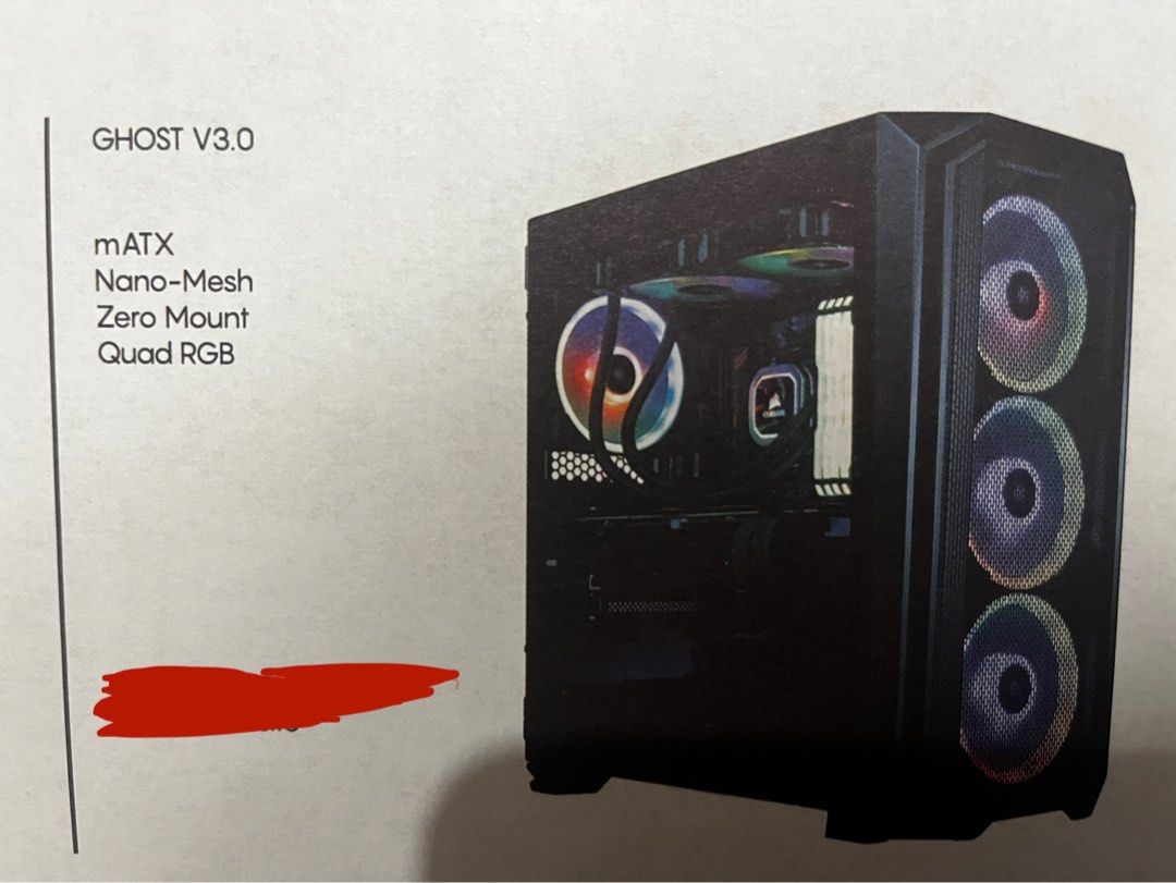 Tecware nexus m (Matx) case, Computers & Tech, Desktops on Carousell