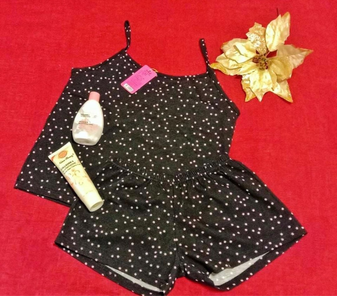 Terno Pambahay / Pantulog, Women's Fashion, Bottoms, Shorts on Carousell