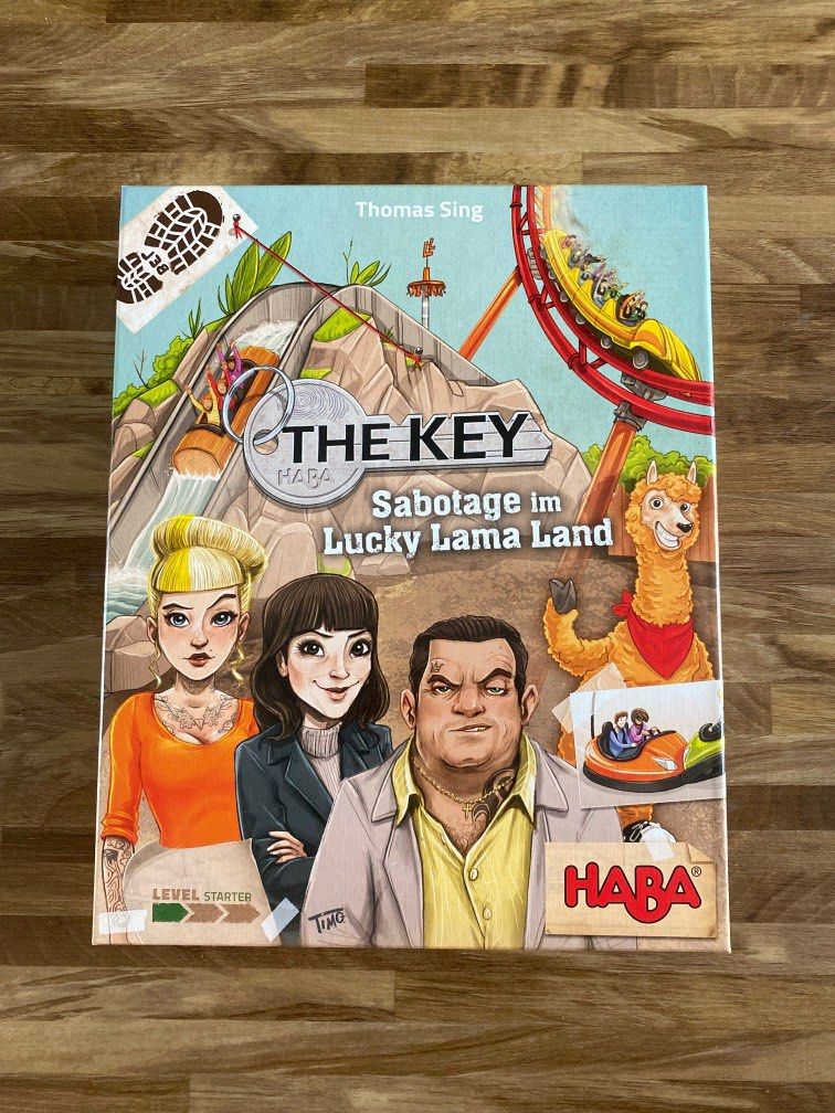 The Key: Sabotage at Lucky Llama Land Board Game, Hobbies & Toys, Toys ...