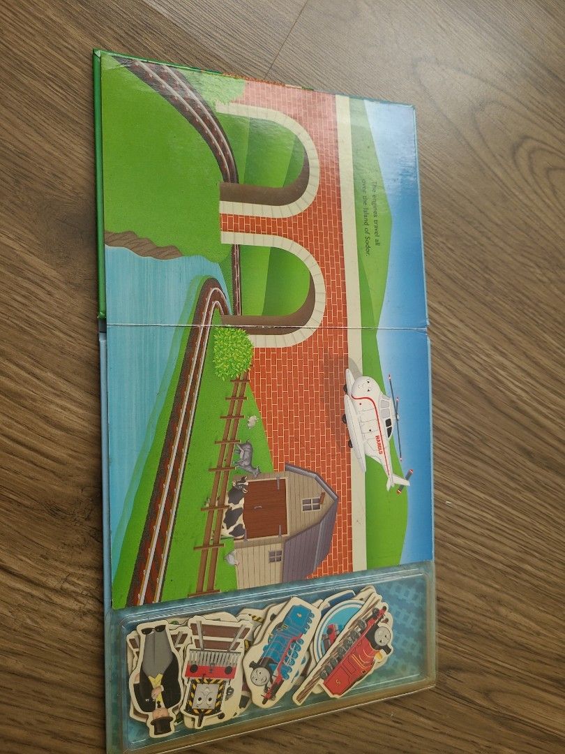 Thomas Magnet book, Hobbies & Toys, Books & Magazines, Children's Books ...