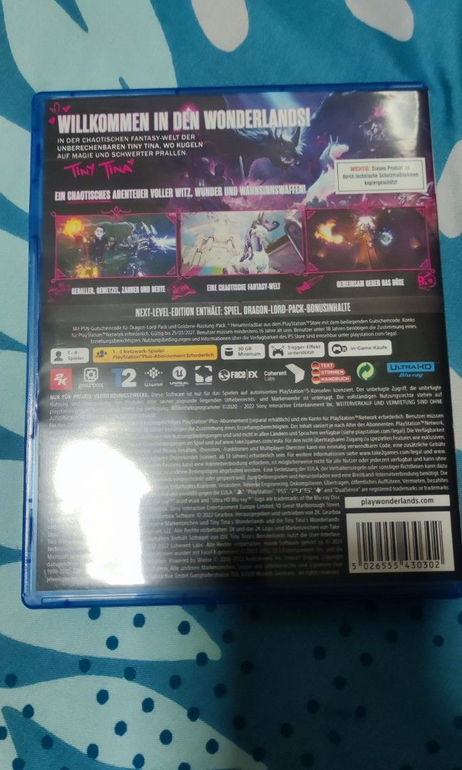 Tiny Tina Wonderlands Ps5 game, Video Gaming, Video Games, PlayStation ...