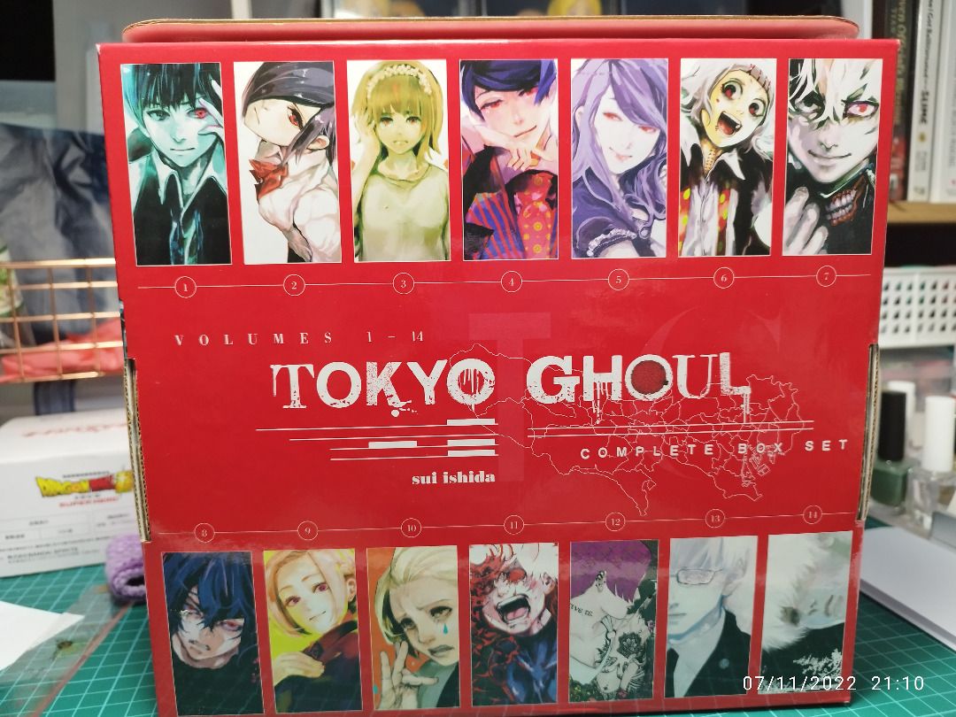 Tokyo Ghoul Manga Box Set Includes Poster!, Hobbies & Toys, Books ...