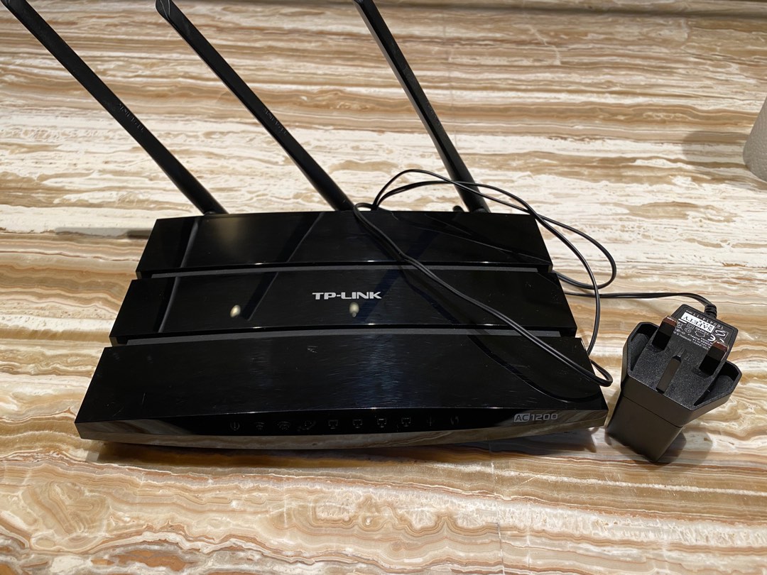 TP Link AC1200 router - model Archer C1200 dual band WiFi, 電腦＆科技, 電腦周邊及 ...
