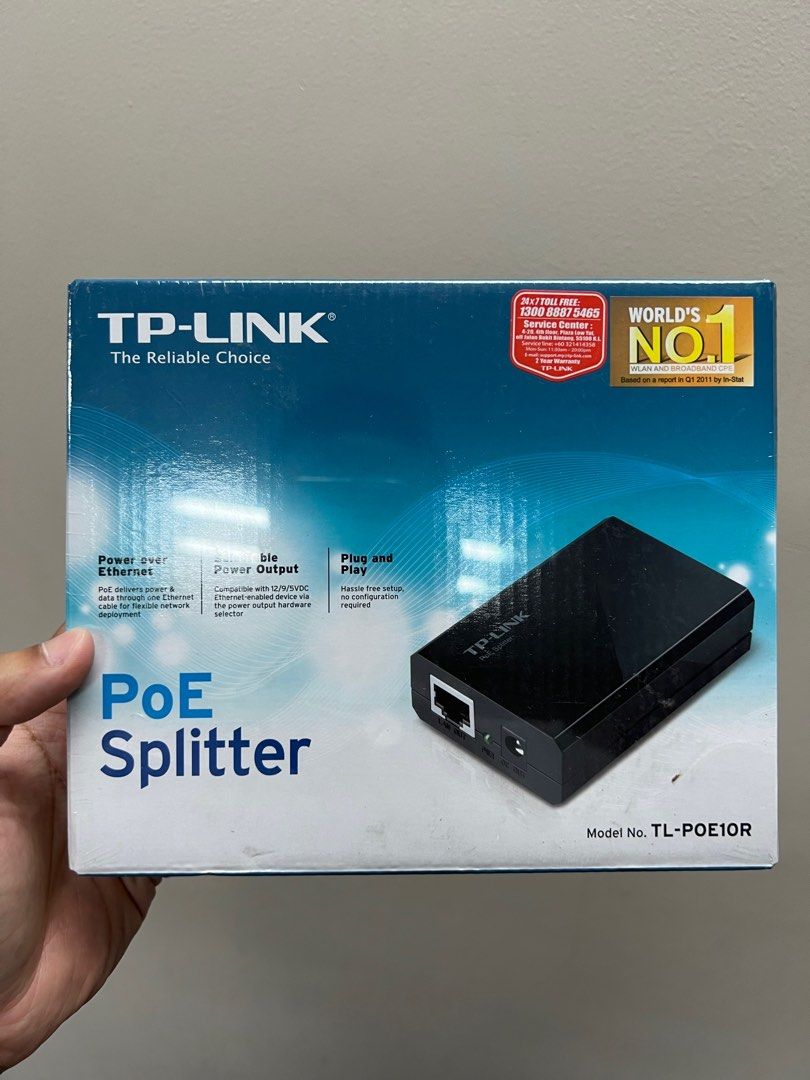 TP-LINK PoE Splitter, Computers & Tech, Parts & Accessories, Networking ...