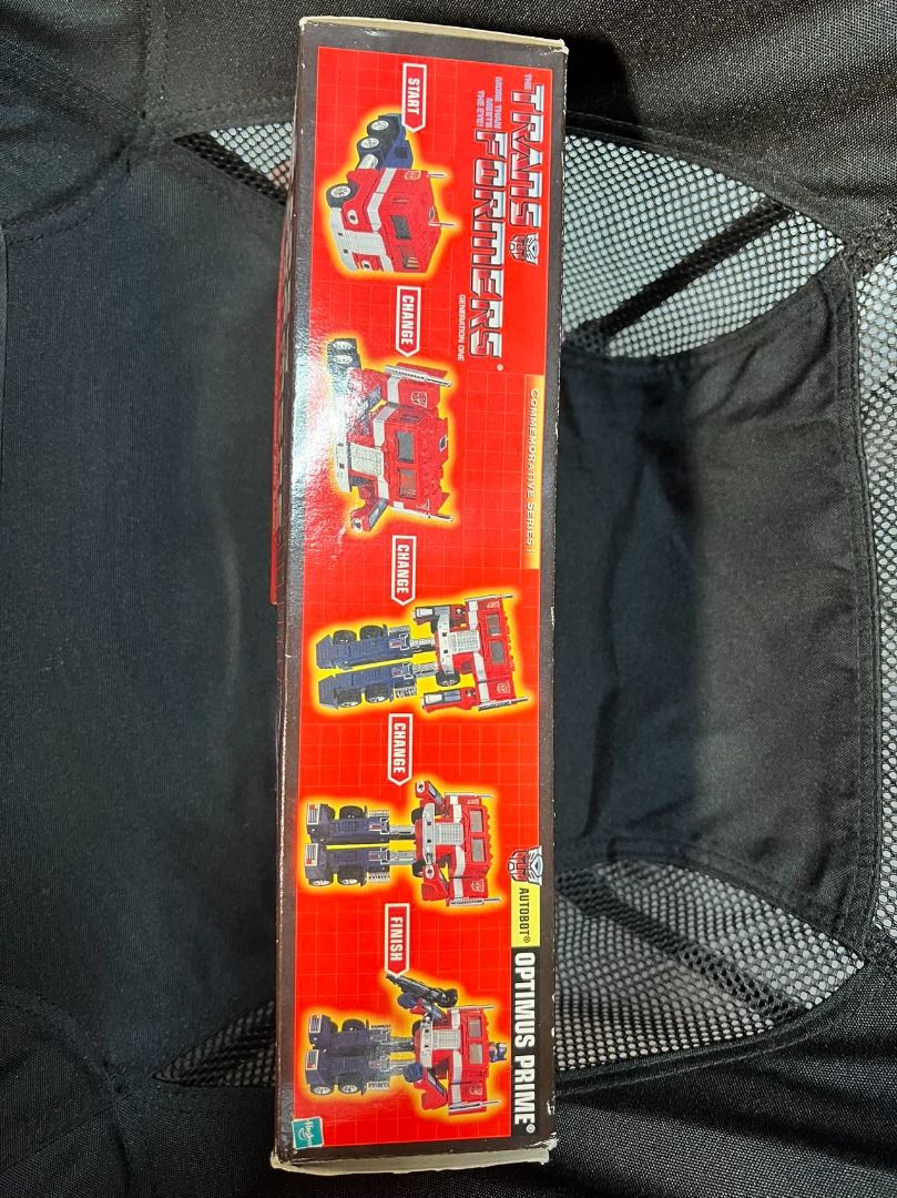 Transformers Optimus Prime Reissue G1 Commemorative Series I - Toys R ...