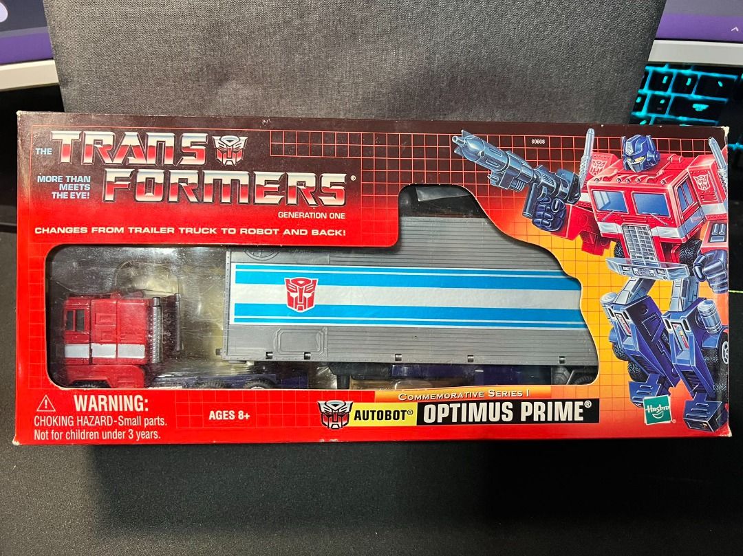 Transformers Optimus Prime Reissue G1 Commemorative Series I - Toys R ...