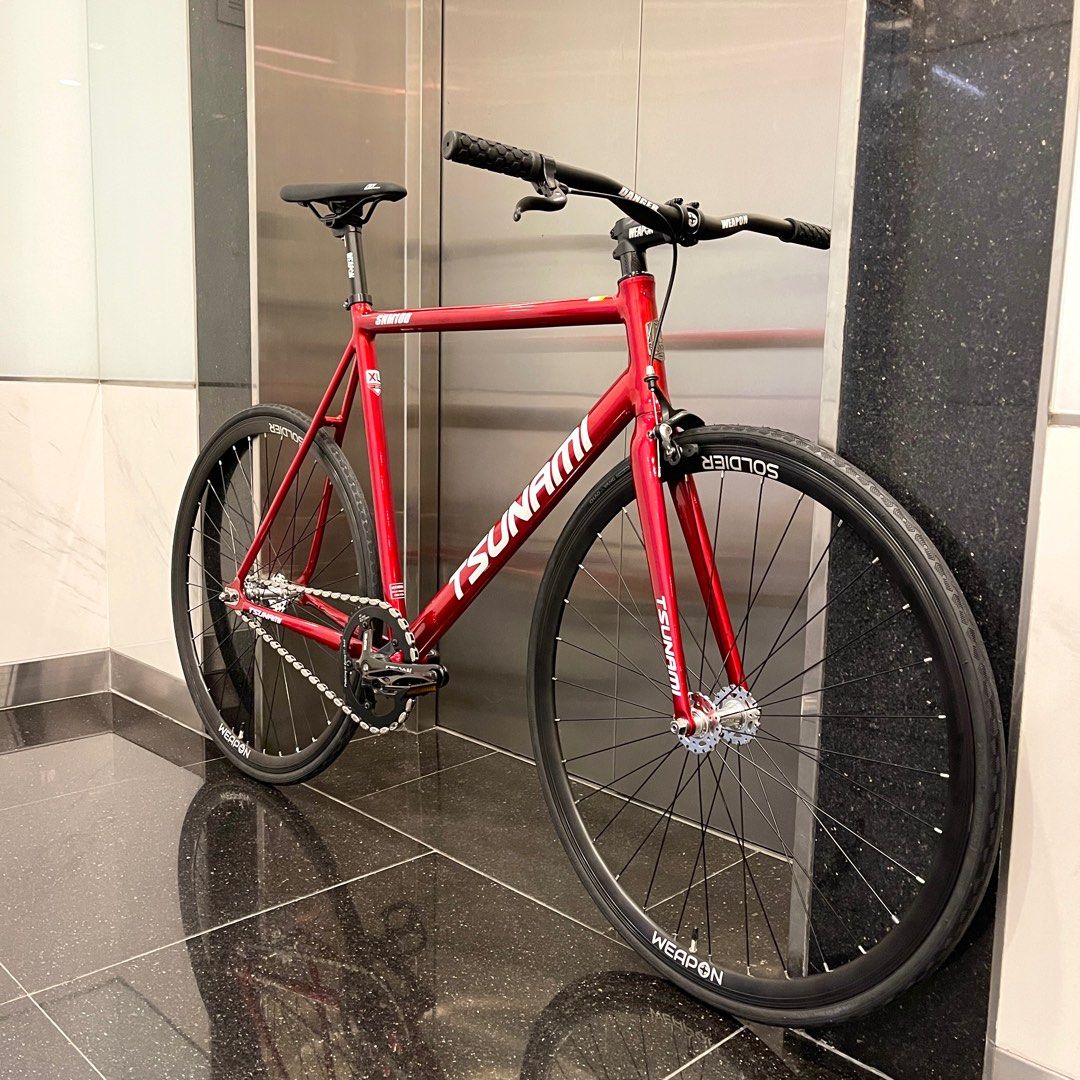 TSUNAMI fixie bike / fixed gear bike /single speed bike - SNM100 ...