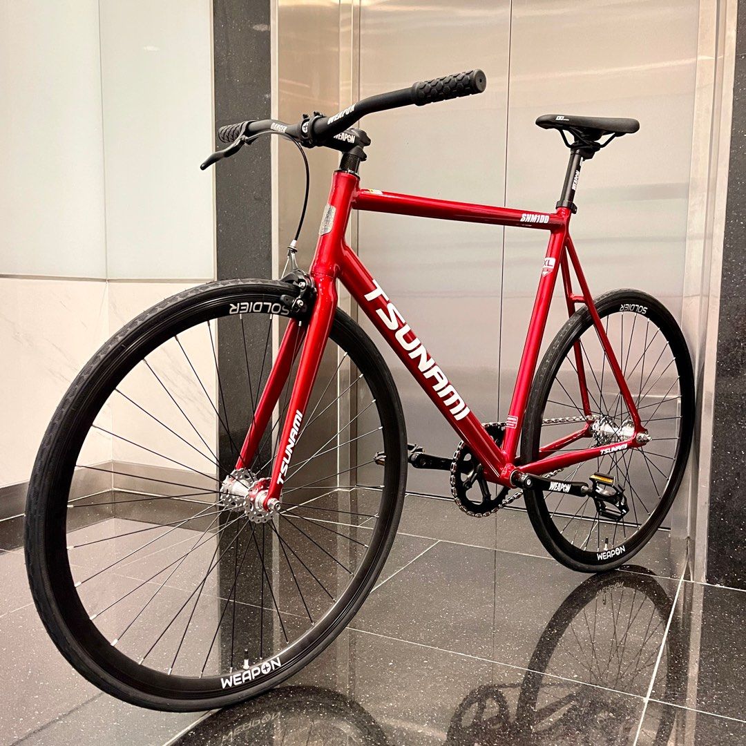 TSUNAMI fixie bike / fixed gear bike /single speed bike - SNM100 ...