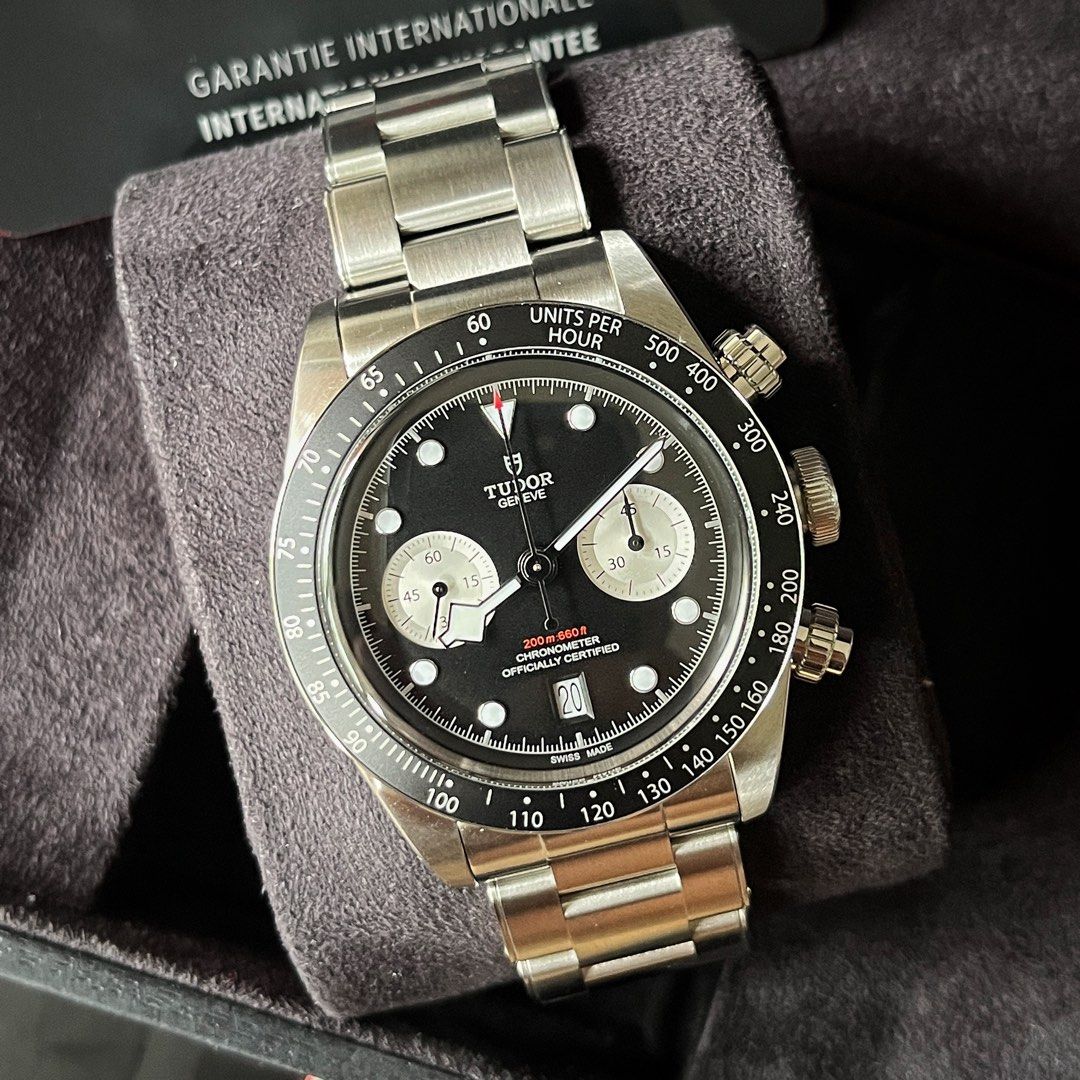 Tudor Black Bay Chrono Reverse Panda, Men's Fashion, Watches ...