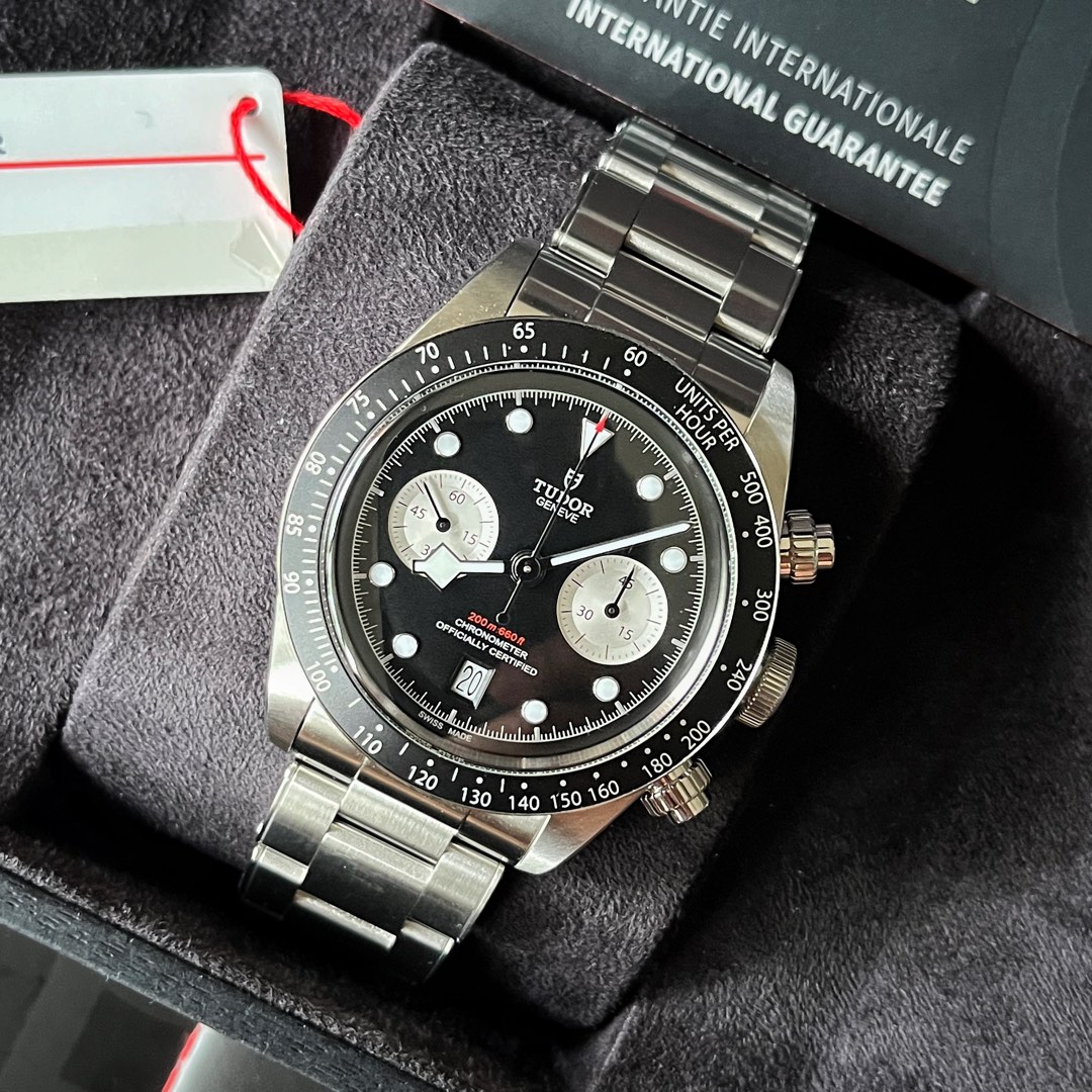 Tudor Black Bay Chrono Reverse Panda, Men's Fashion, Watches ...