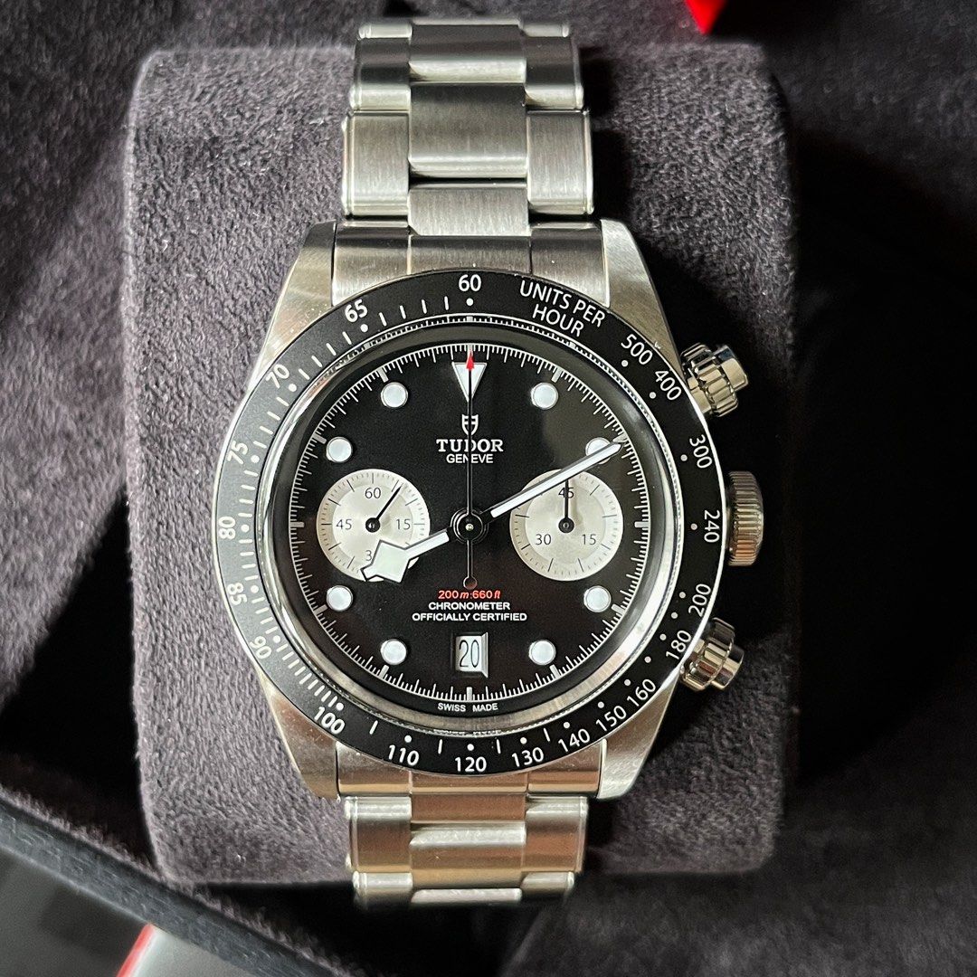 Tudor Black Bay Chrono Reverse Panda, Men's Fashion, Watches ...