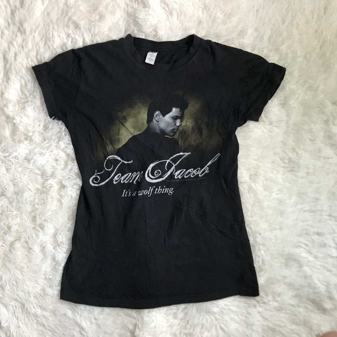 Twilight team jacob shirt, Women's Fashion, Tops, Shirts on Carousell