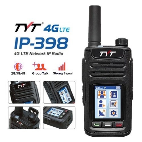 TYT IP-398 4G LTE GPS Network POC Radio Walkie Talkie (SATU MALAYSIA ...
