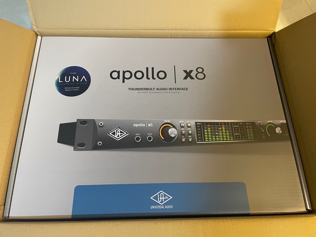 Uad Universal Apollo X8 Audio Interface Hobbies And Toys Music And Media
