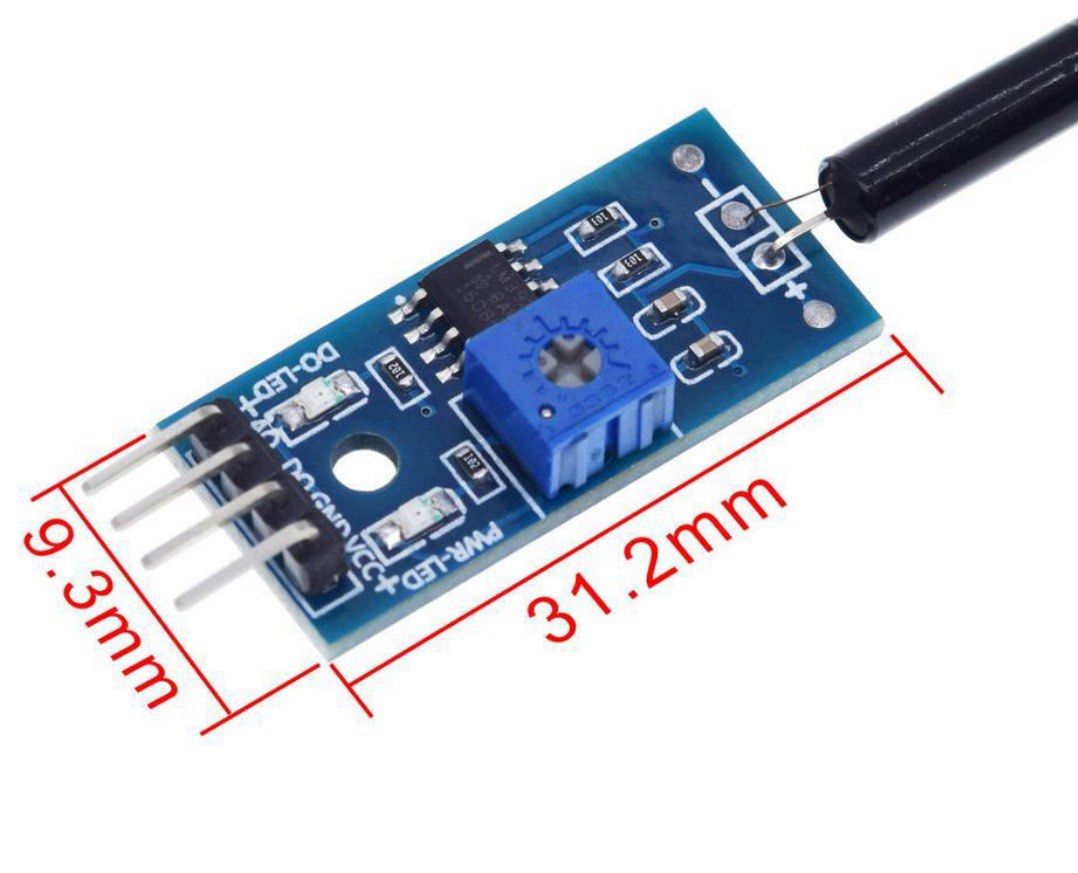 Vibrations Sensor Module Normally Open Type Sw18010p Everything Else On Carousell