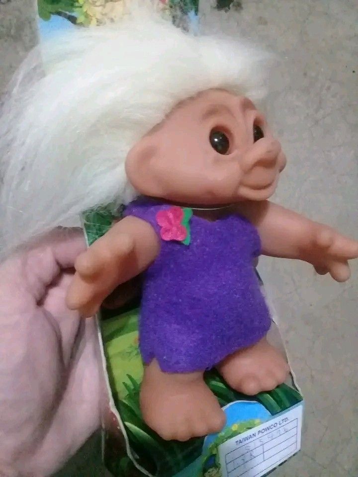 Vintage 1984 DAM Troll Figure, Hobbies & Toys, Toys & Games on Carousell
