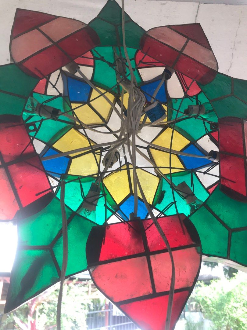 Vintage Capiz Parol Classic, Furniture & Home Living, Home Decor, Other ...