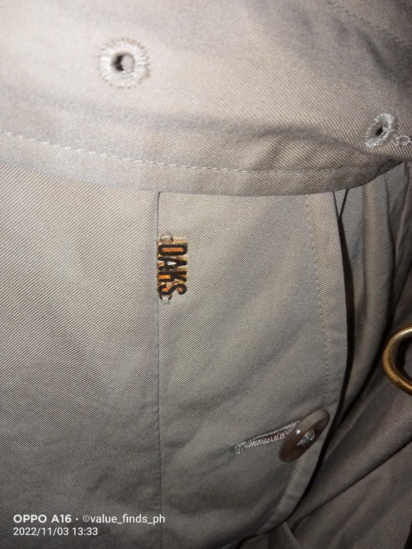 Vintage DAKS London trench coat, Women's Fashion, Coats, Jackets and Outerwear on Carousell