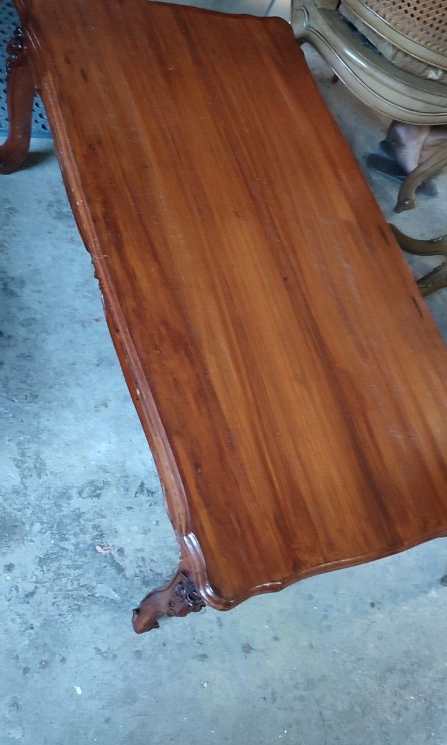 Vintage Narra Center Table, Furniture & Home Living, Furniture, Tables ...