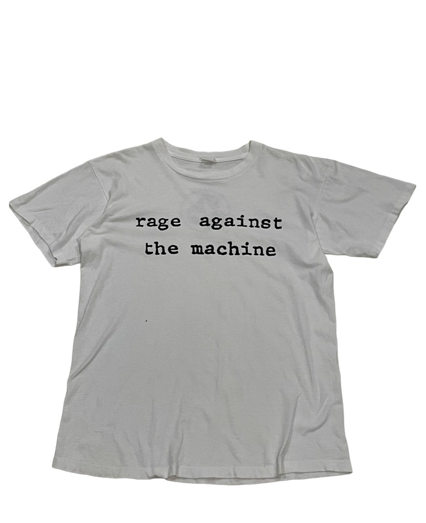 Vintage Rage Against The Machine RATM, Men's Fashion, Tops & Sets ...