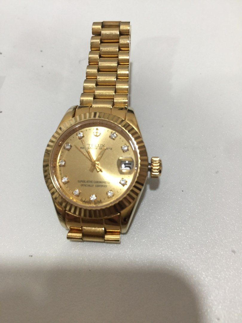 Vintage Telux watch, Luxury, Watches on Carousell