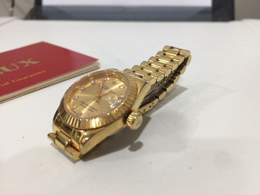 Vintage Telux watch, Luxury, Watches on Carousell