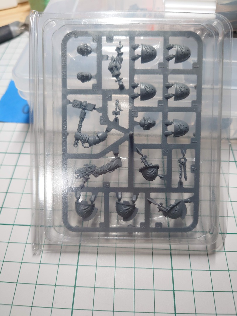 Warhammer 40k Salamanders Primaris Upgrade Sprue + Transfer Sheet ...