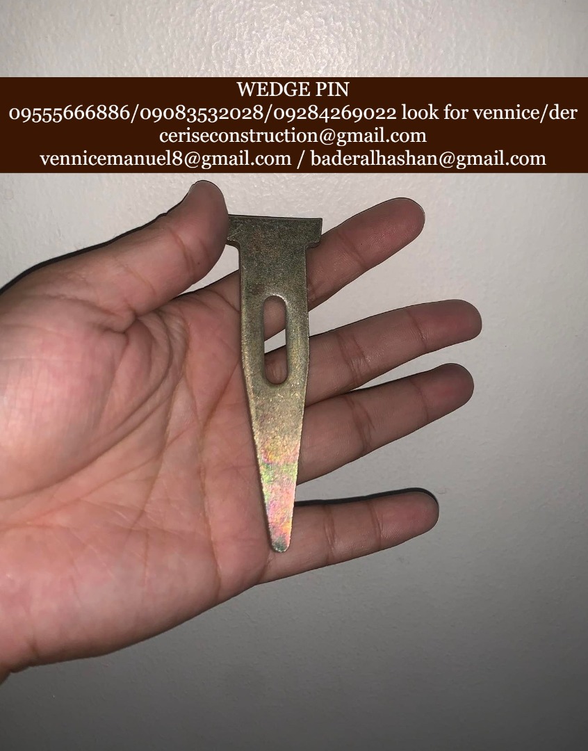 Wedge pin, Commercial & Industrial, Construction Tools & Equipment on ...