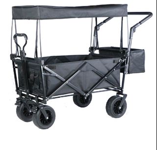 Luxcol Heavy Duty Wide Wheel with Locks 100KG+ Loading Quad Folding ...