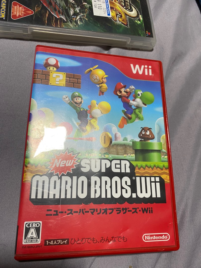 Wii supermario bros japanese version, Video Gaming, Video Games ...