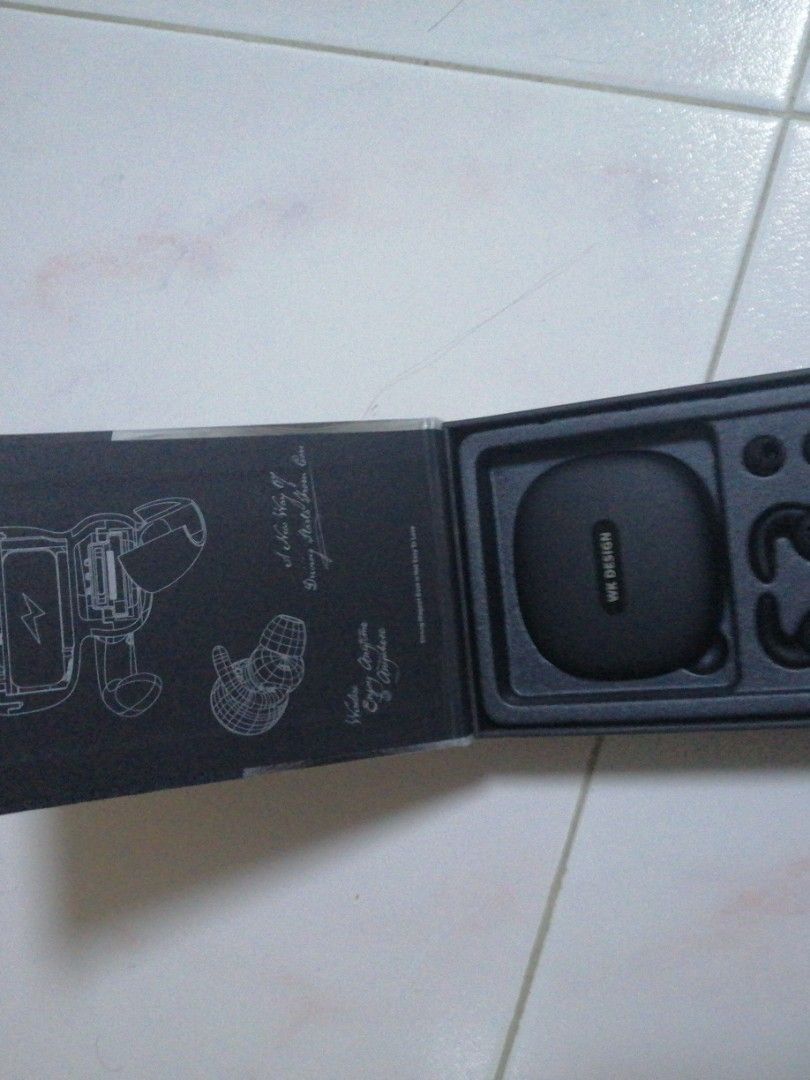 WK Design wireless earphones, Audio, Earphones on Carousell
