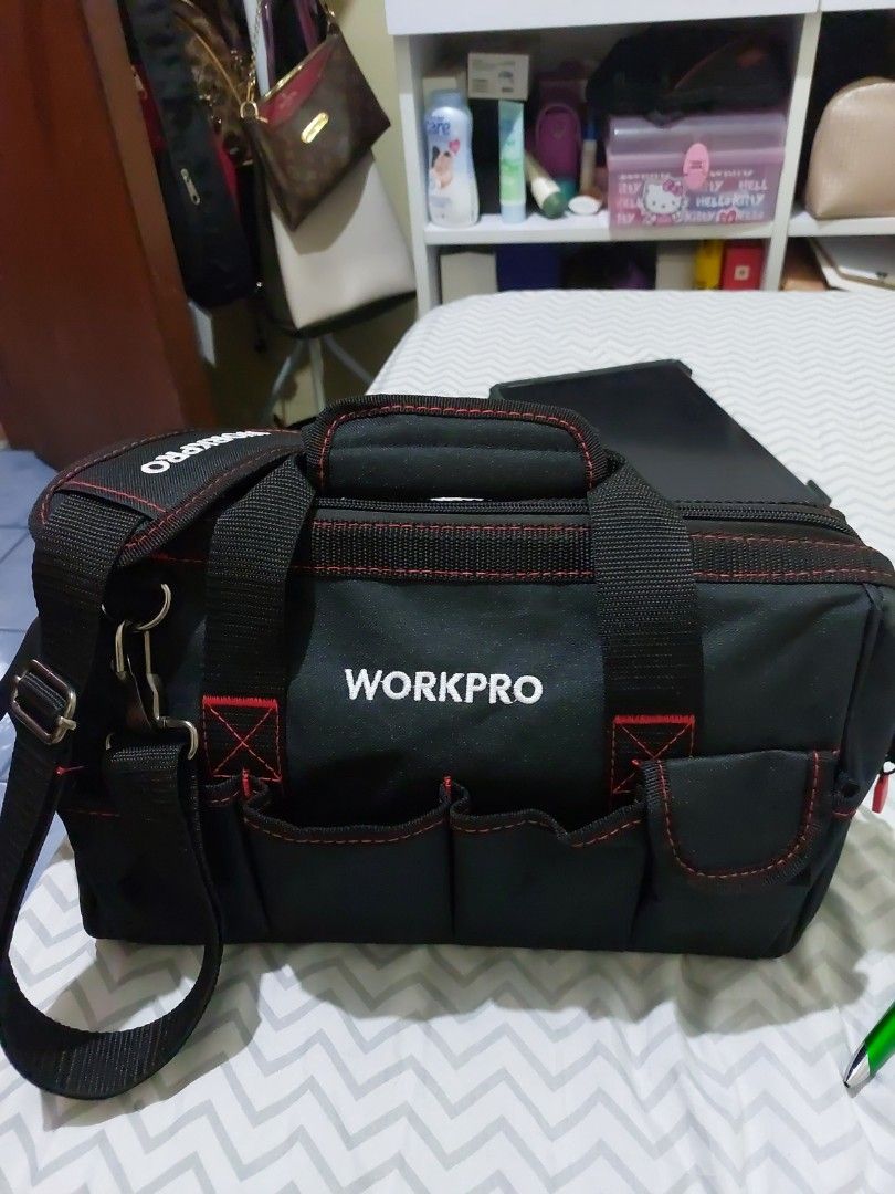 WORKPRO Tool Bag/Travel Bag/CHN BAG/ OB BAG, Men's Fashion, Bags, Sling ...
