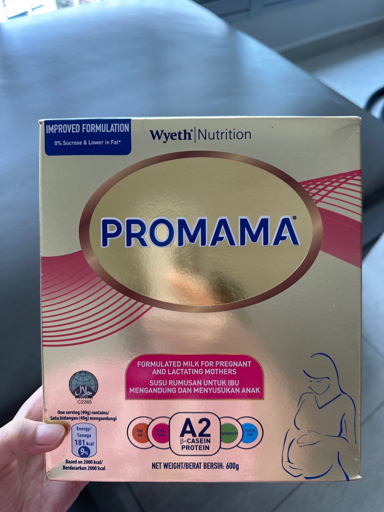 Wyeth Promama formulated milk 600g [Expiry Sept 2023], Babies & Kids, Maternity Care on Carousell