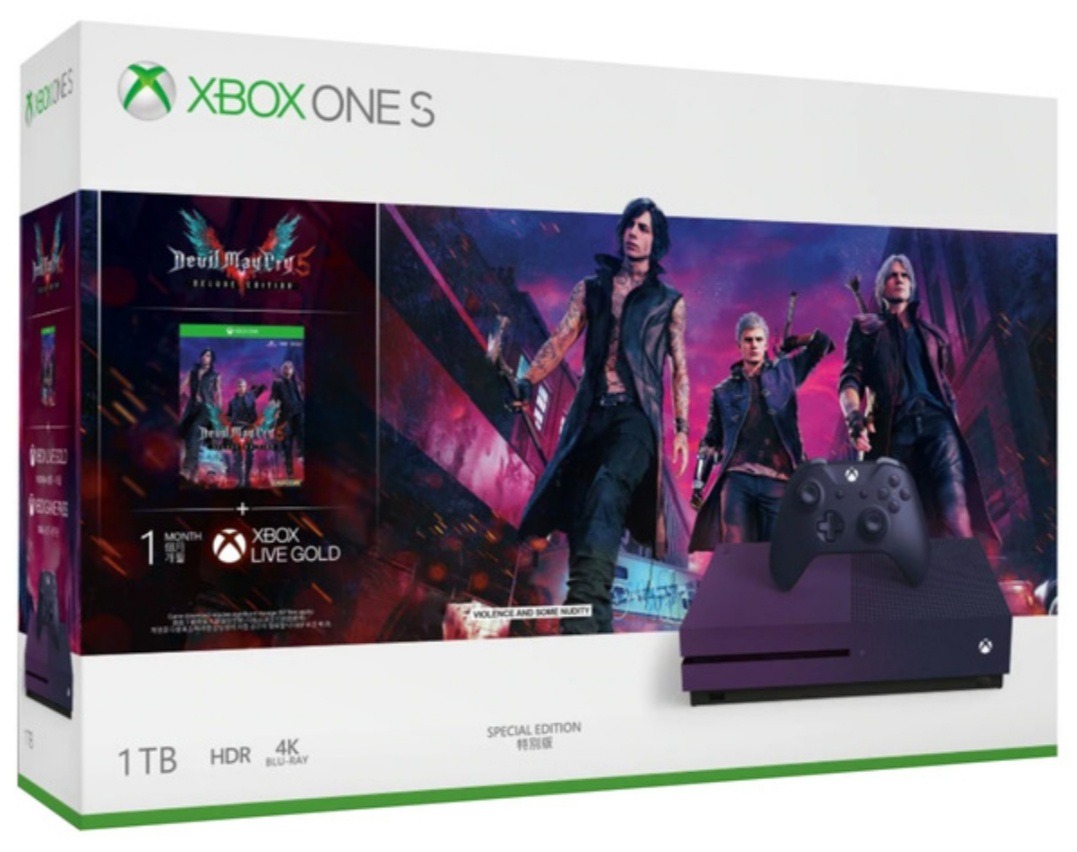 Xbox One S DMC Special Edition 1TB, Video Gaming, Video Game Consoles ...