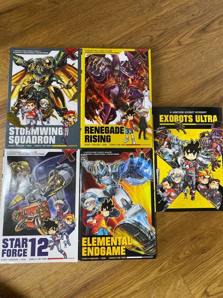 X-venture exobot comics, Hobbies & Toys, Books & Magazines, Comics ...