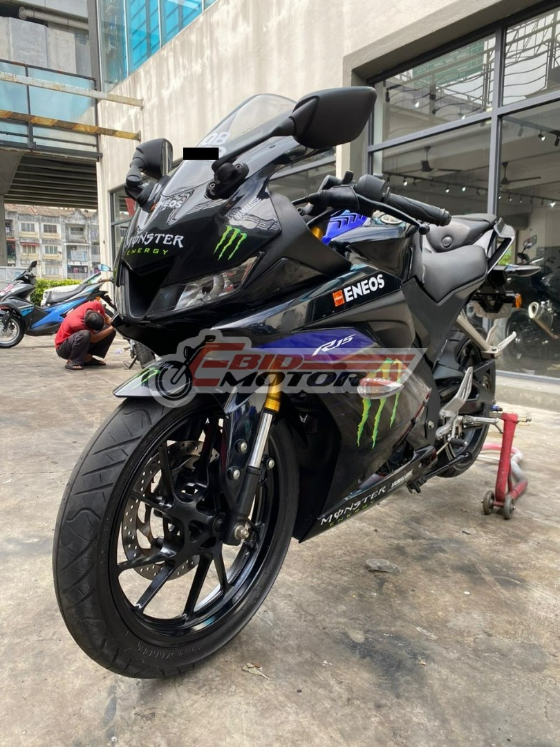 Yamaha R15 GP MONSTER EDITION ( 2019 ) ( 9K KM ONLY ), Motorbikes on ...