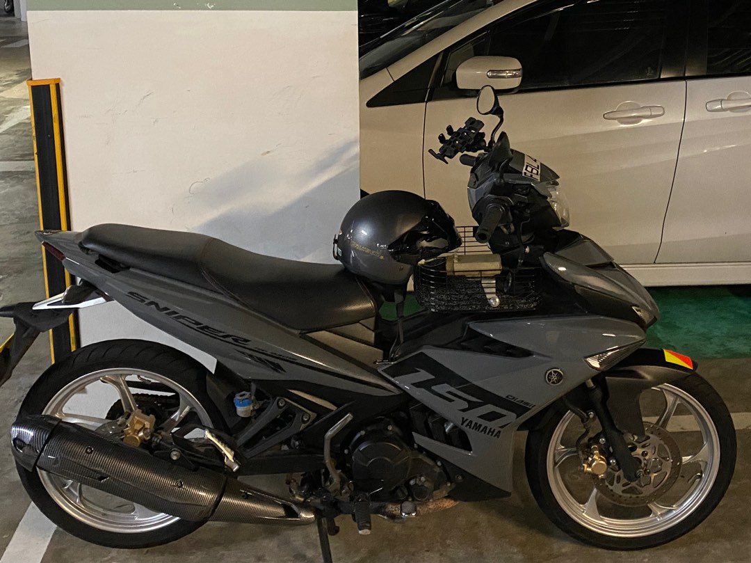 Yamaha Sniper v1, Motorcycles, Motorcycles for Sale, Class 2B on Carousell