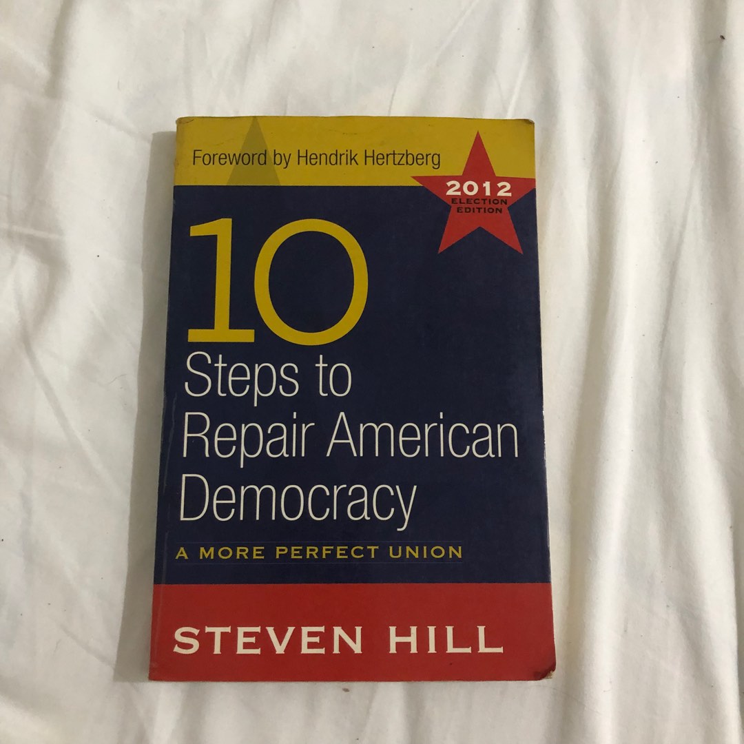 10 Steps to Repair American Democracy, Hobbies & Toys, Books ...